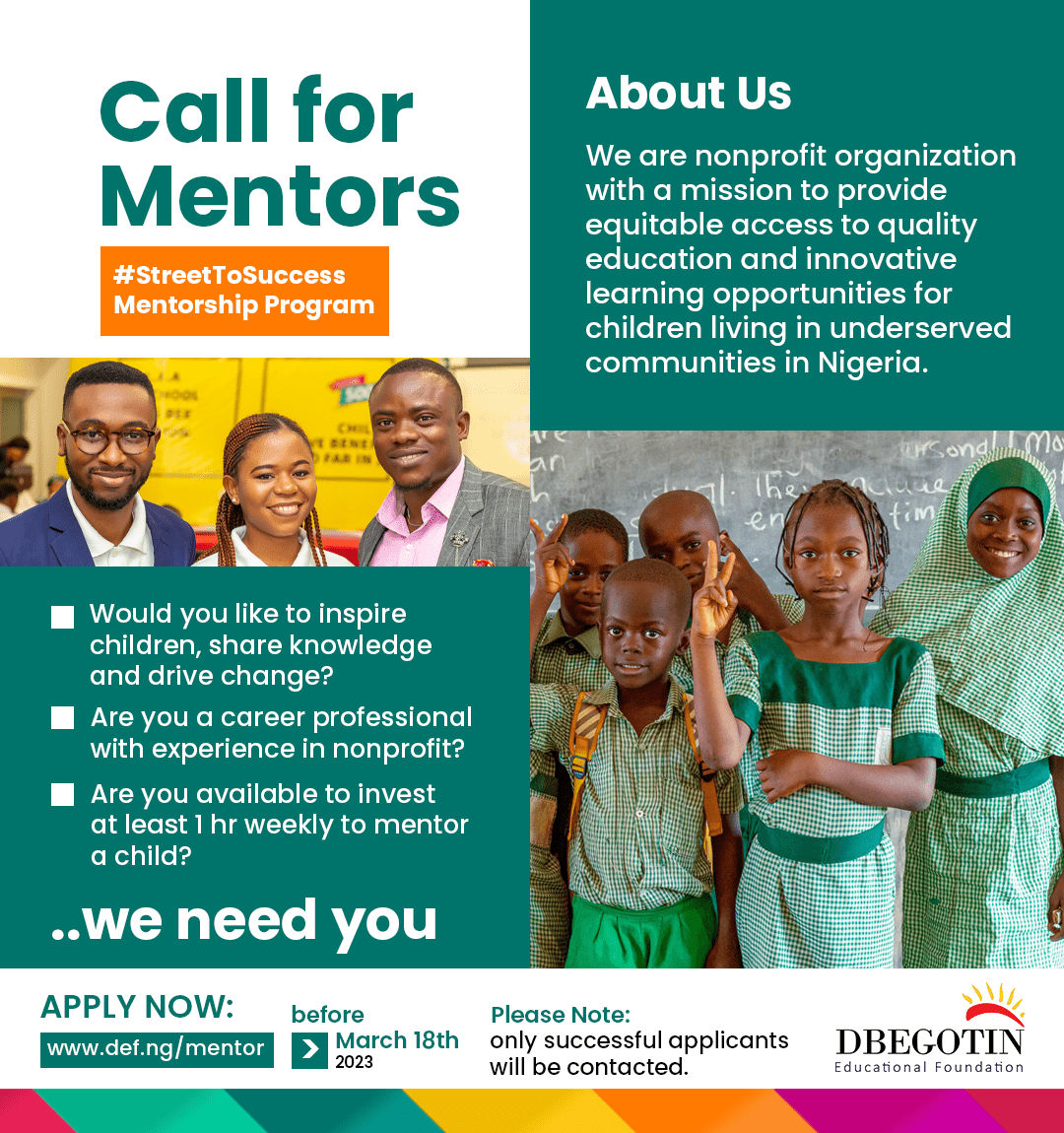 Mentor – Dbegotin Educational Foundation